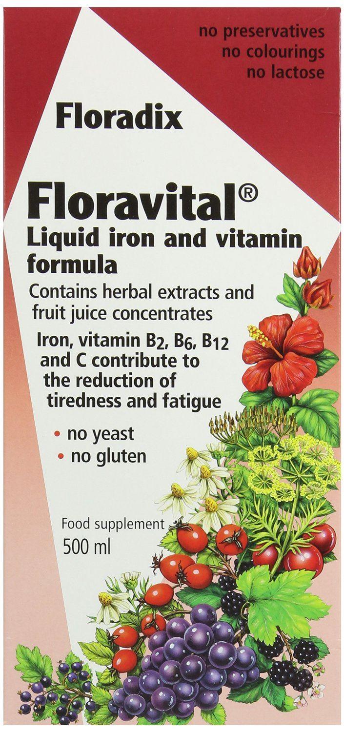 Floravital Yeastfree Iron Formula 500 ml – Health Supply